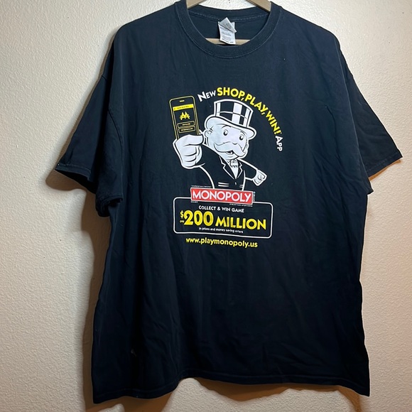 Shirts | Monopoly 20 Million Graphic Tshirt | Poshmark